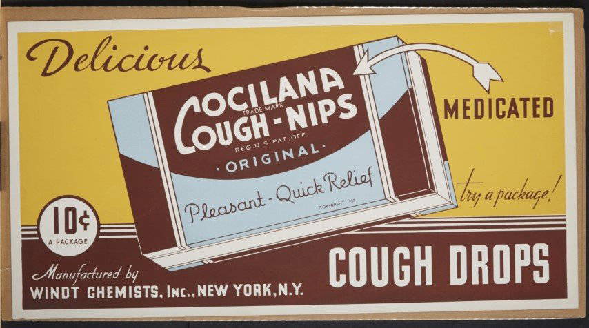 Cocilana Cough Nips Advertisement