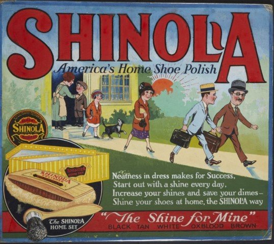 Shinola Shoe Polish Sign