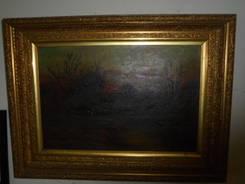 M. Devoe - Painting of 2 Egrets - Jun 28, 2015 | Greenwich Auction in CT