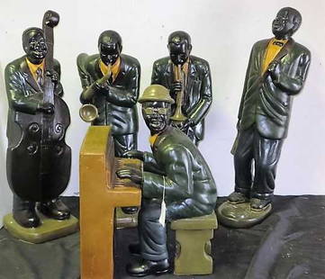(african American Collectible) Five Piece Band