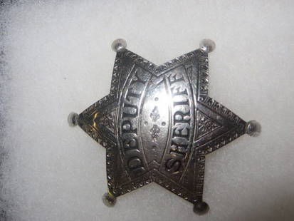Sheriff Shield Badge