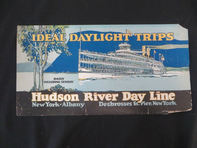 Hudson River Day Line Poster - Jun 04, 2016 | Mid-Hudson Auction ...