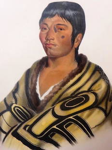 Stum_ma_nu, A Flat Head Boy. Colored Mckenney & Hall