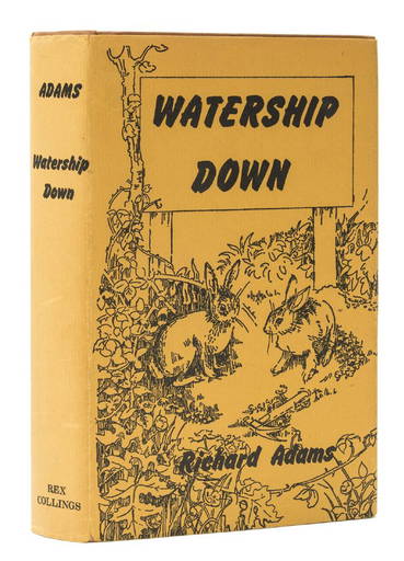 Adams (richard) Watership Down, First Edition, 1972.