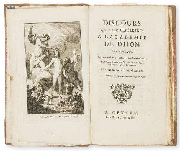 Rousseau (jean Jacques) Discours Qui Remporté A