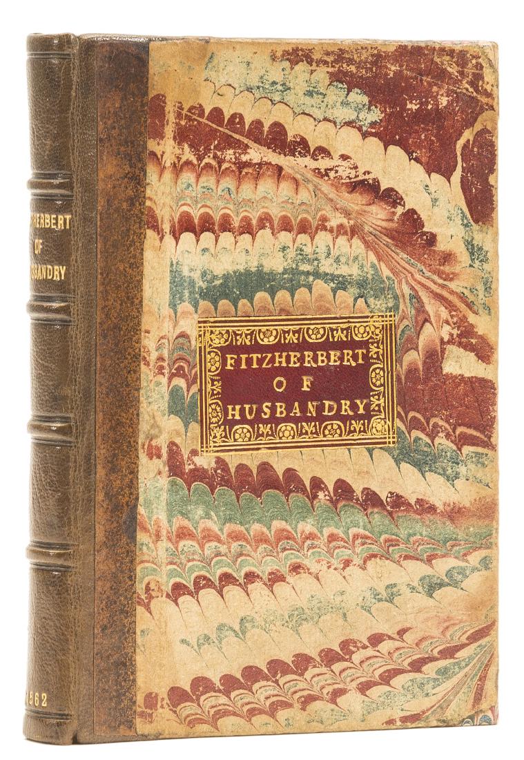 Fitzherbert (John) The booke of husbandrye, very