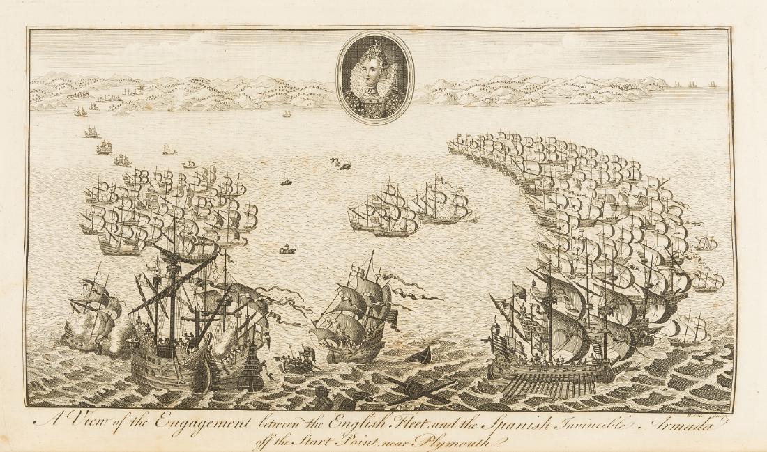 Entick (John) A New Naval History: or, Compleat View of