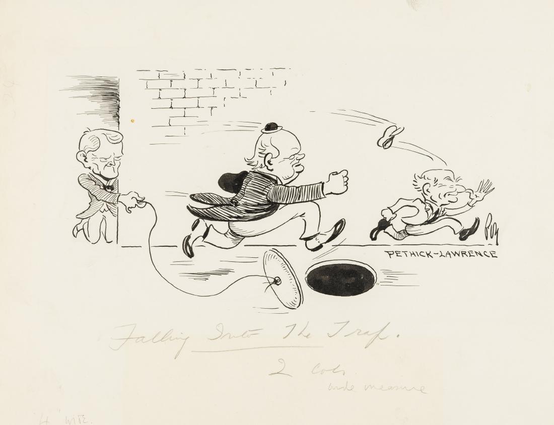 δ Churchill.- Fearon (Percy Hutton) "Poy". Falling