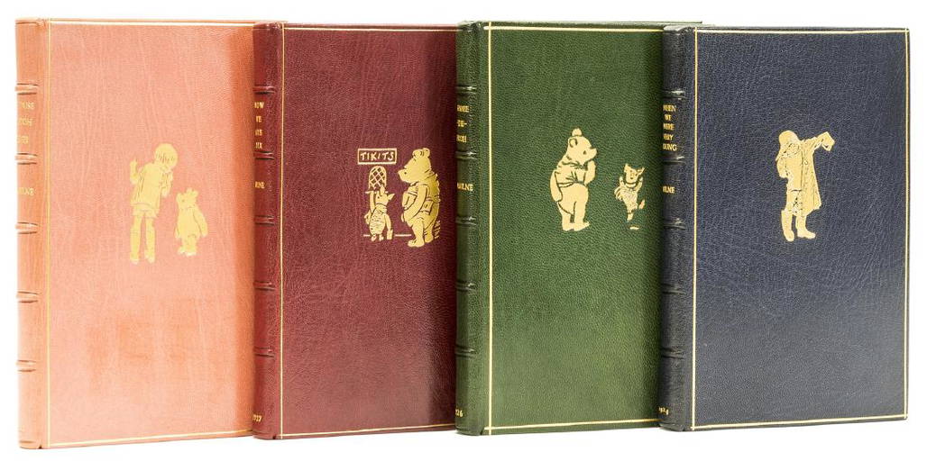 Milne (a. A.) [the Christopher Robin Books], 4 Vol.,