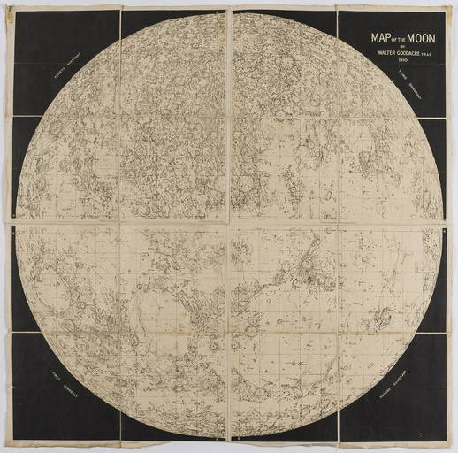 Celestial. Goodacre (walter) Map Of The Moon, [c.