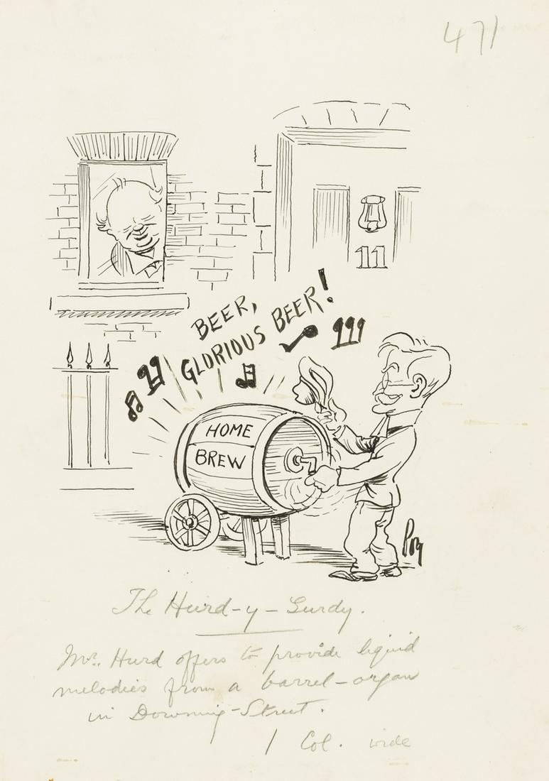 For Auction: Churchill (Winston).- Fearon (Percy Hutton) "Poy". The ...