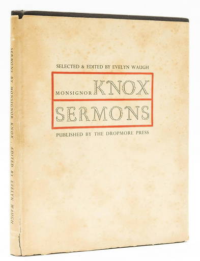 Waugh (evelyn). Knox (rt. Rev. Monsignor Ronald