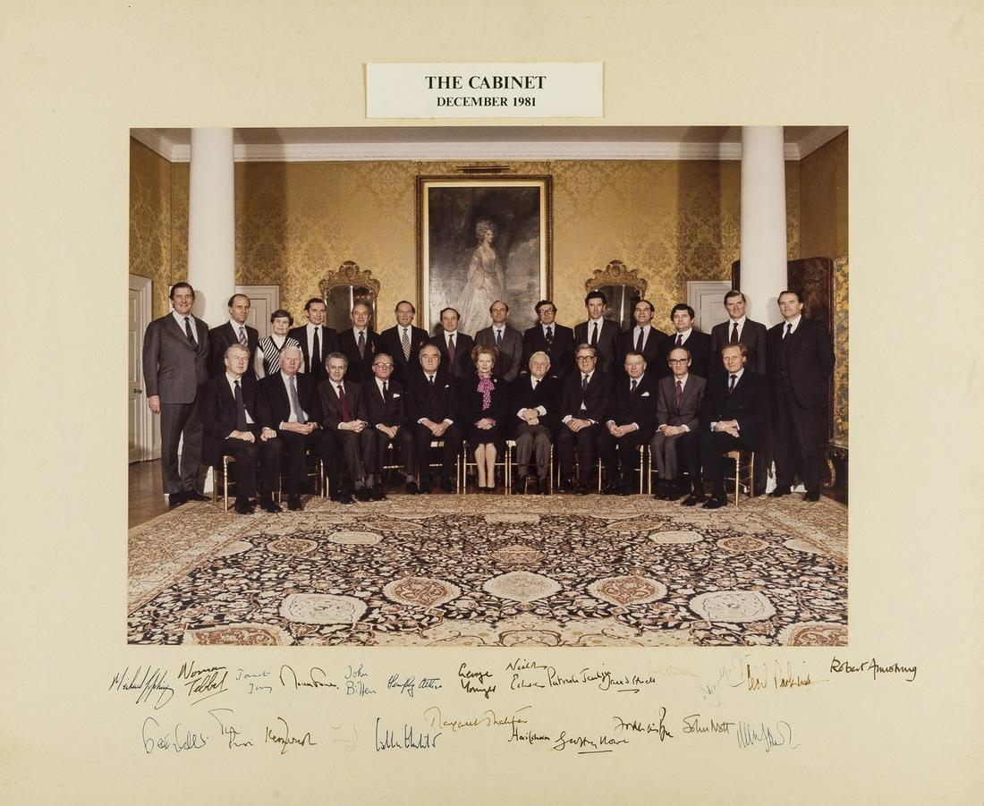Thatcher (Margaret).- Thatcher's First Ministry.- Official Cabinet ...