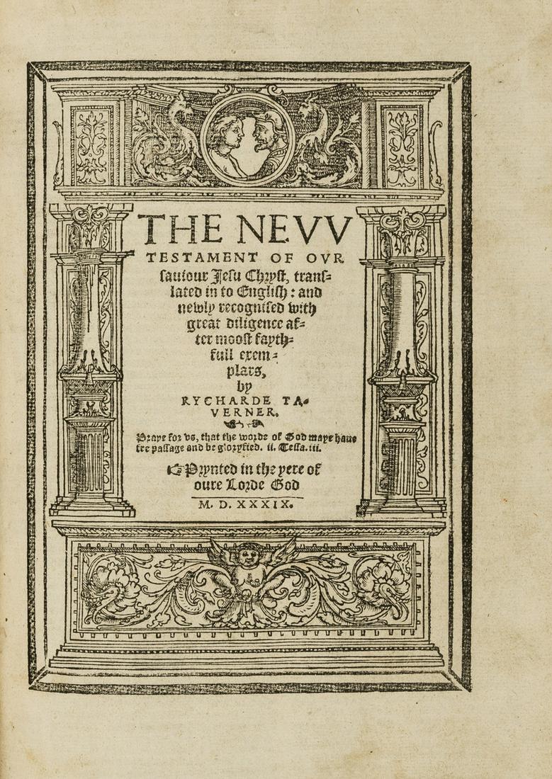 Bible (english) The Most Sacred Bible, Whiche Is The Holy Scripture ...