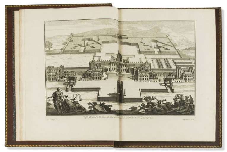 Campbell (colen) & Others. Vitruvius Britannicus [&] The New Vitruvius ...