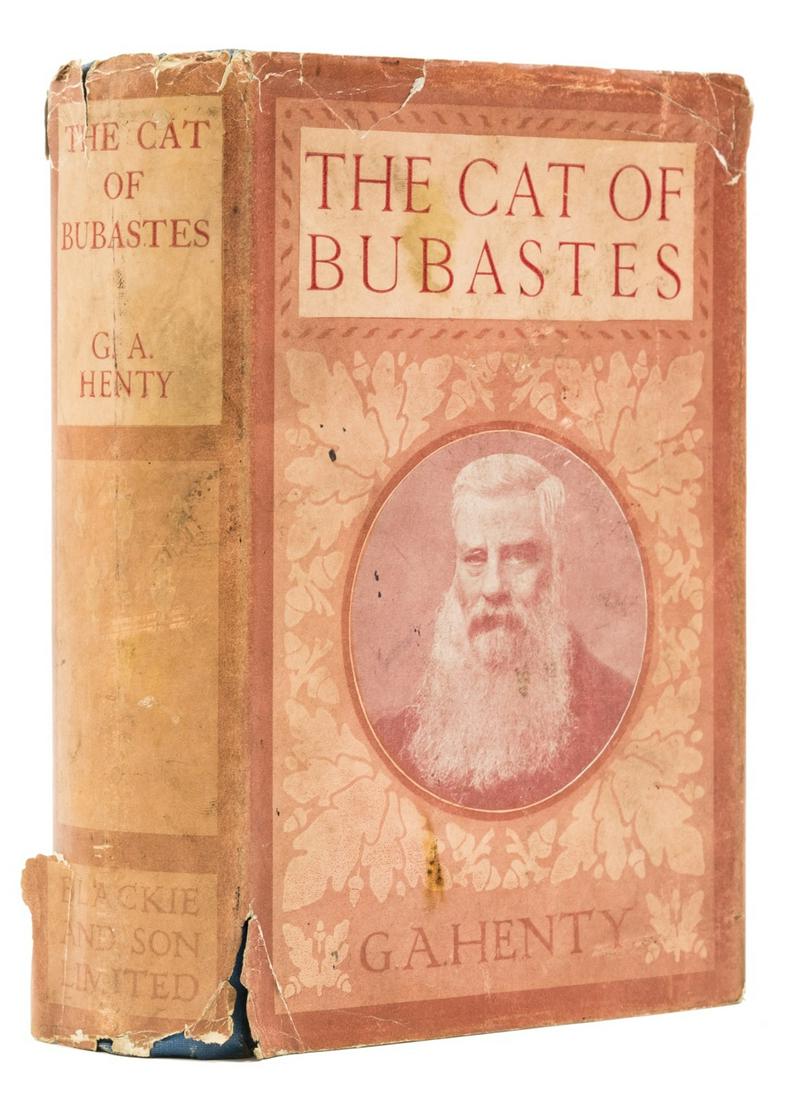 Henty (g. A.) The Cat Of Bubastes, Reprint, Dust Jacket, 1900.