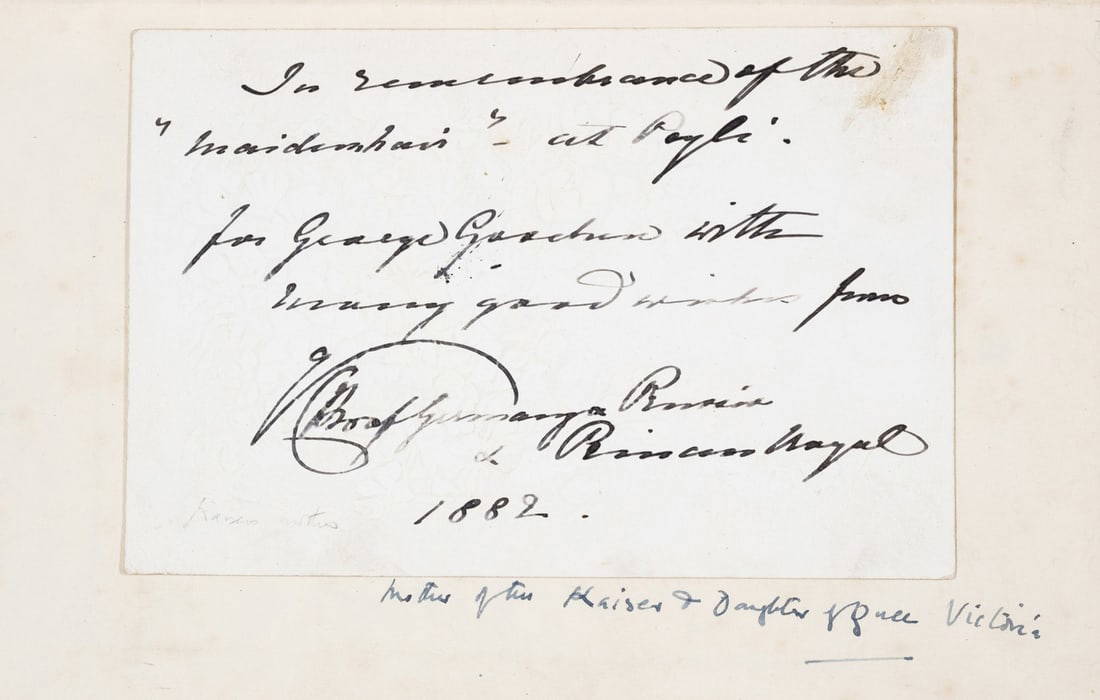 Royalty Etc.- Goschen (george Joachim, First Viscount Goschen).- Lord ...