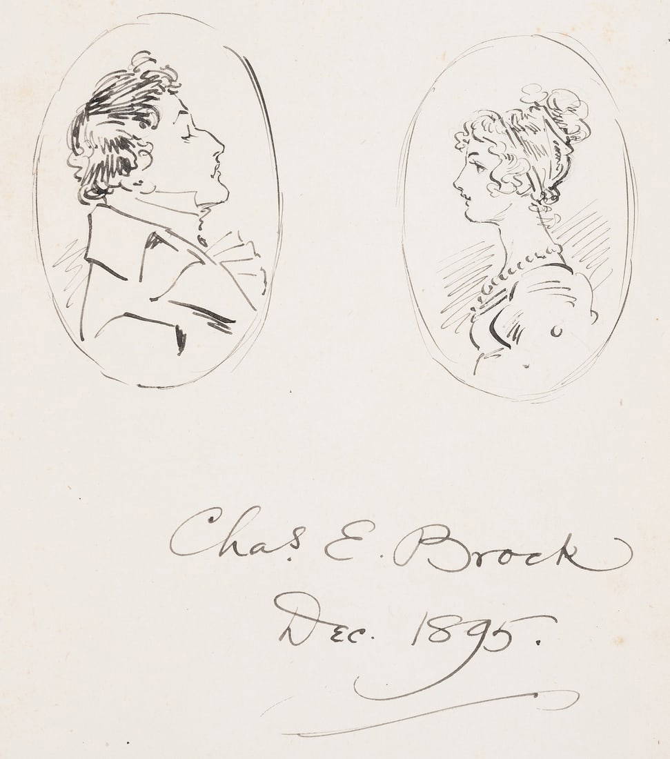 Austen (jane) Pride And Prejudice, Illustrated By Charles E. Brock ...