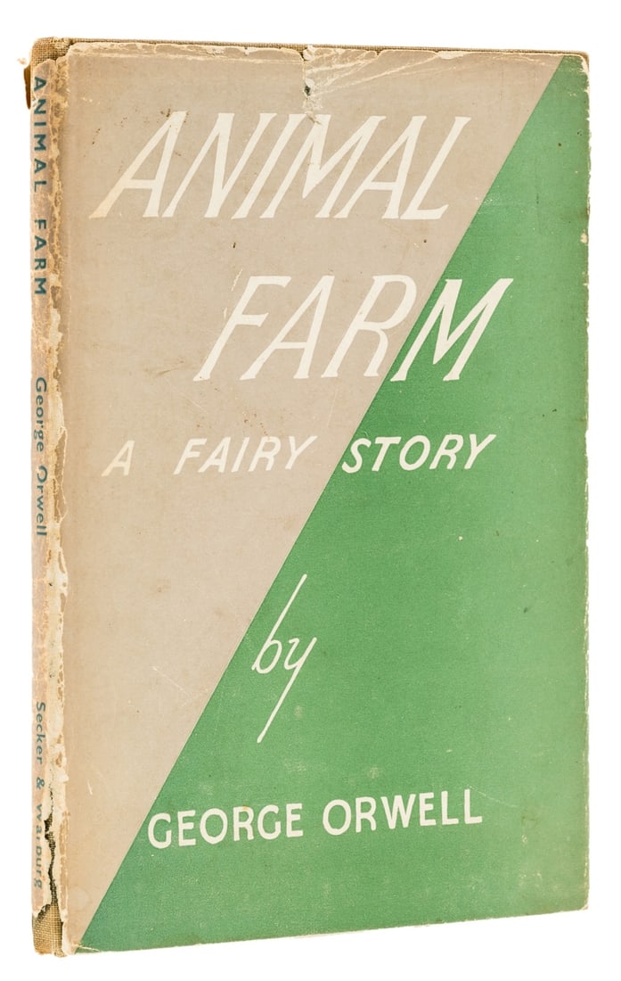 Orwell (george) Animal Farm, First Edition, 1945. Auction