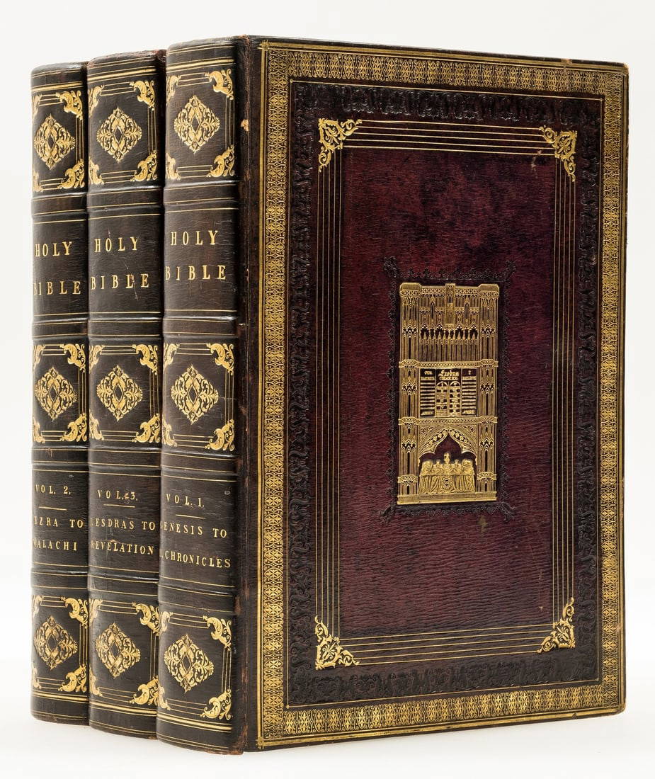 Binding.- Bible, English.- The Holy Bible, Containing The Old And New ...