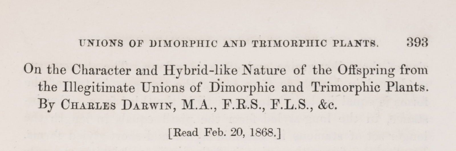Darwin (charles) Robert Wallace, Alfred Russel, John Stevens Henslow ...