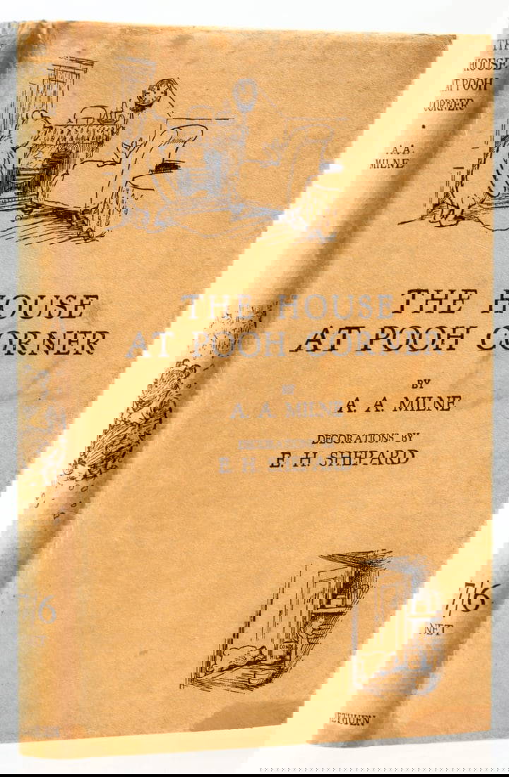 Milne (a. A.) The House At Pooh Corner, First Edition, 1928. Auction