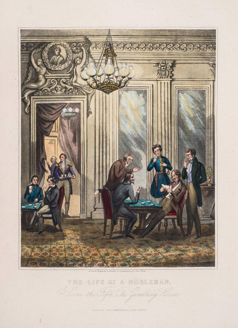 Dawe (george, Engraver) The Life Of A Nobleman, First Edition, Geo ...