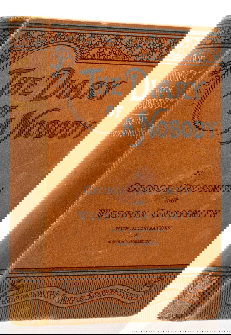 Grossmith (george And Weedon) The Diary Of A Nobody, First Edition ...