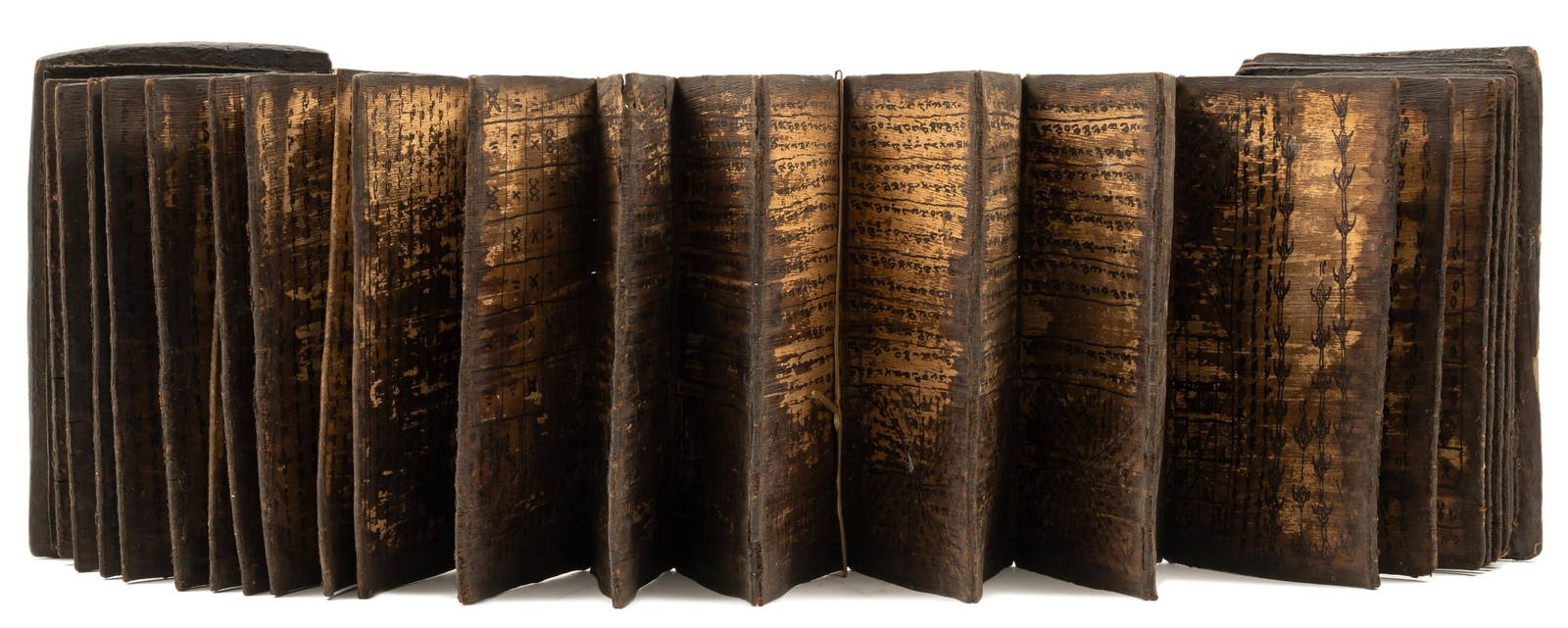 Indonesia.- Sacrifice Manual, Manuscript In Batak Script On Bast ...