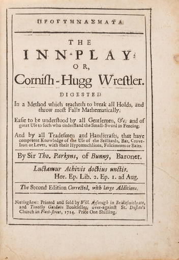 Parkyns, Of Bunny Park (sir Thomas) Progymnasmata: The Inn Play: Or ...