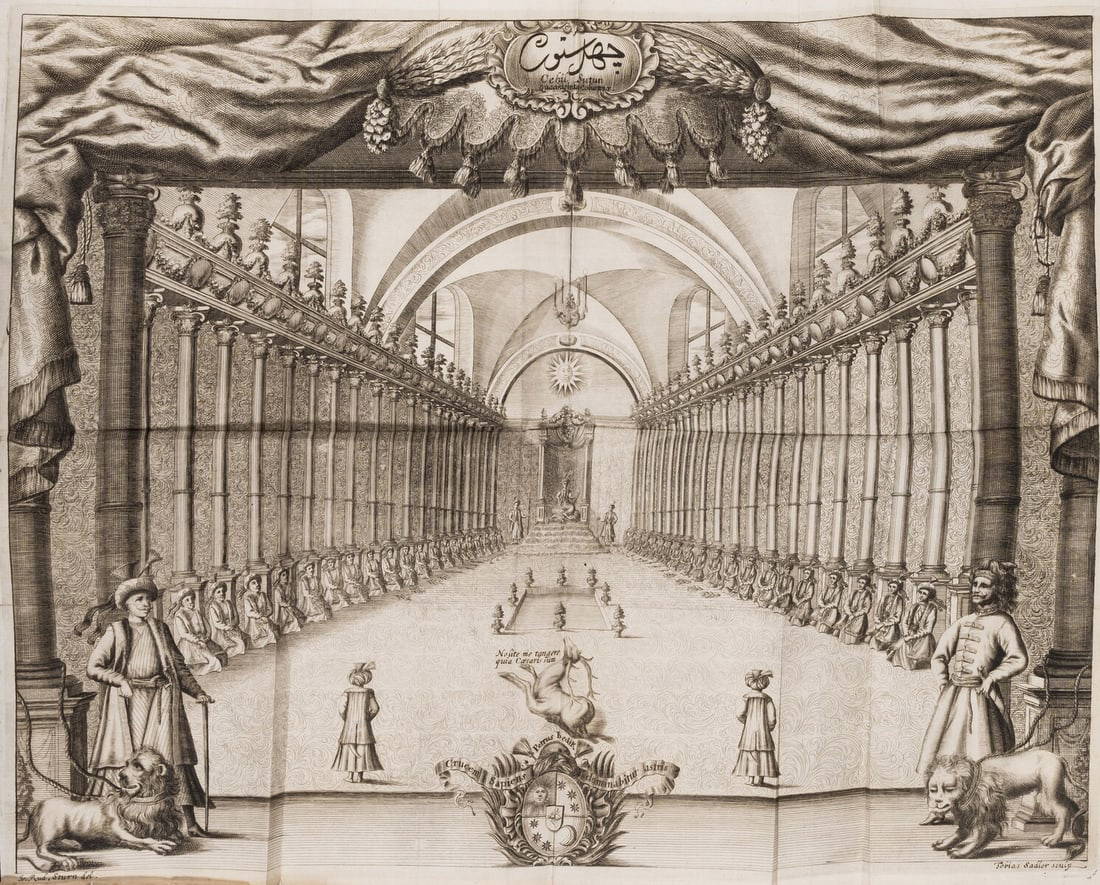 Persia.- Bedik (petrus) Cehil Sutun, Seu Explicatio Utriusque ...