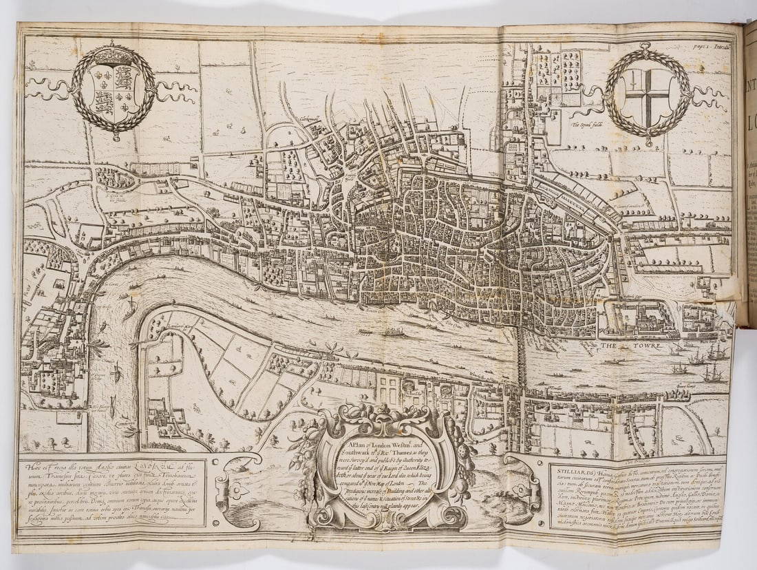 London.- Hatton (edward) A New View Of London; Or, An Ample Account Of ...