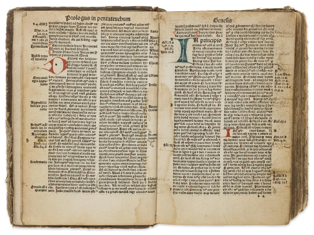 Bible, Latin. Biblia latina, 1495.