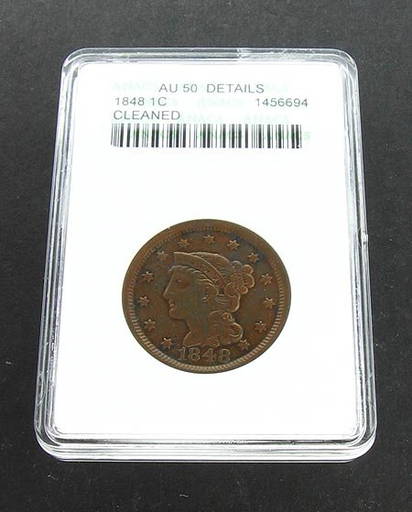 1848 Large 1 Cent Coin, Investment Potential