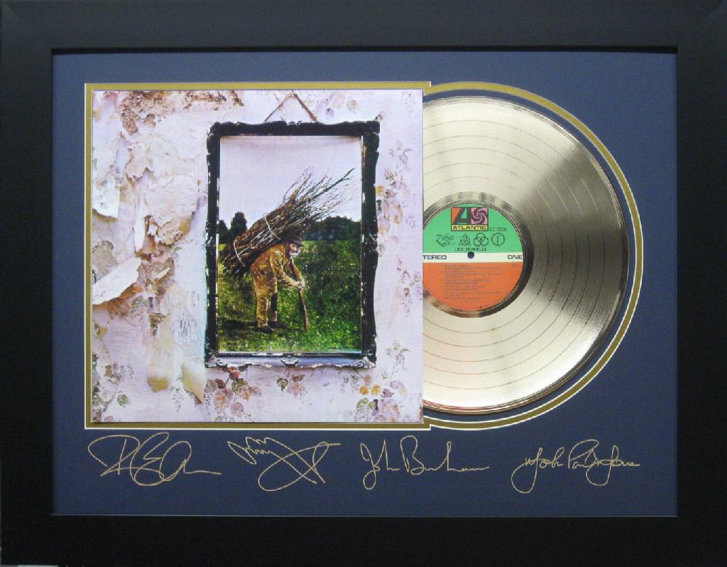 *Rare Original Led Zeppelin Laser Engraved Record - Sep 13, 2019 ...