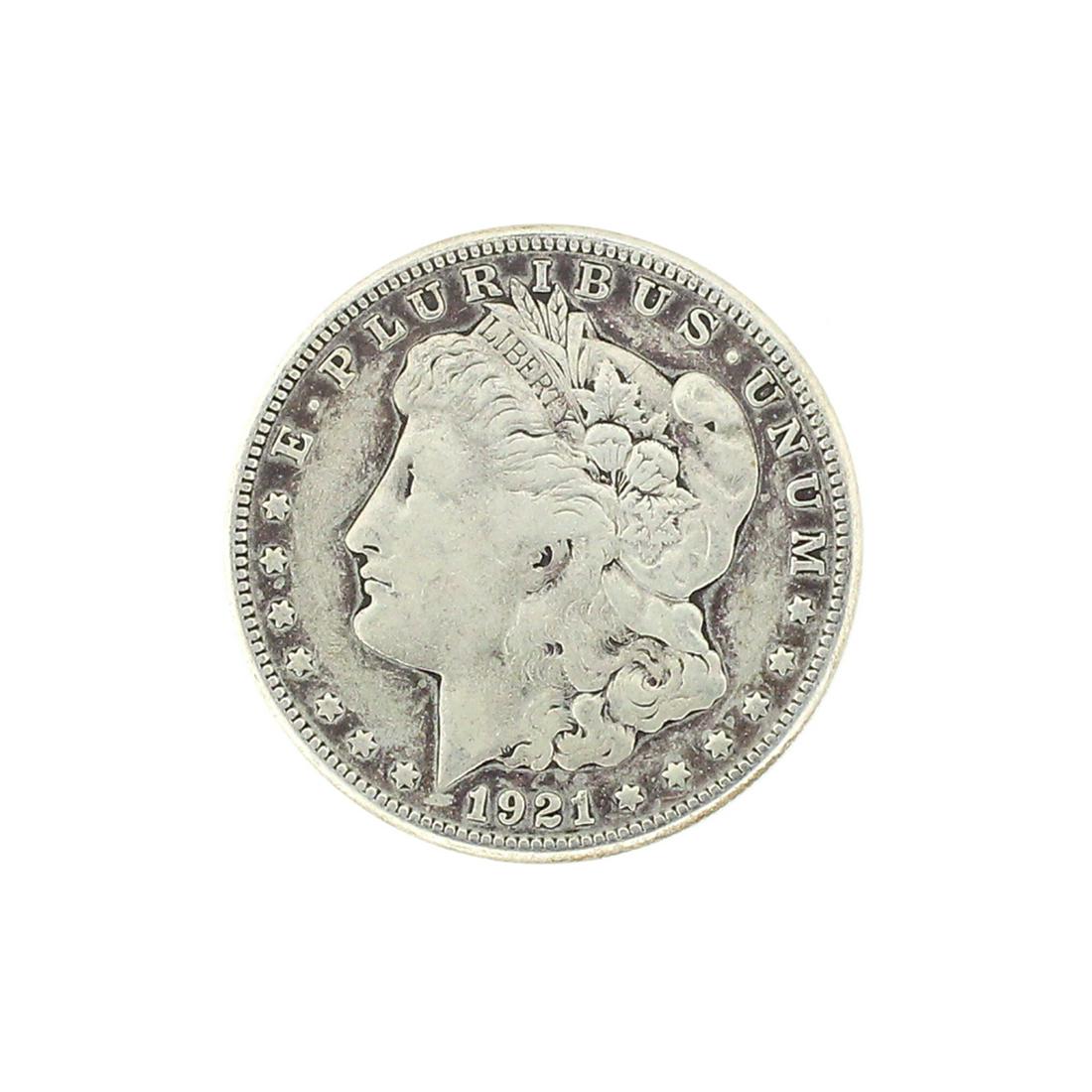 Extremely Rare 1921 S U.s. Morgan Type Silver Dollar