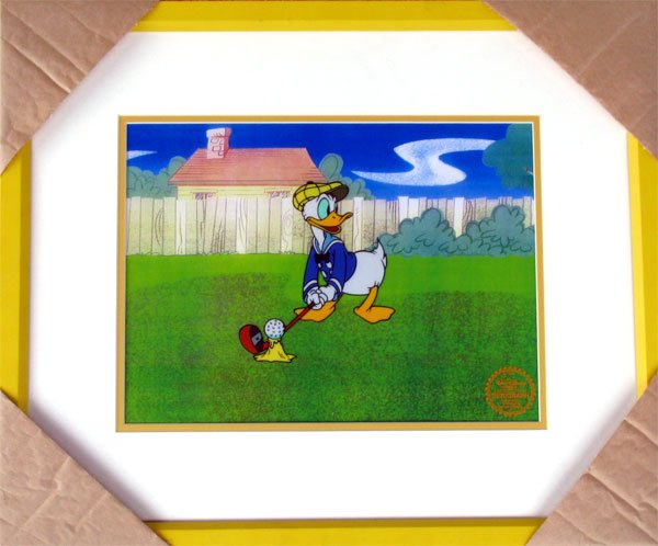 65: Limited Edition Walt Disney Donald Duck Serigraph