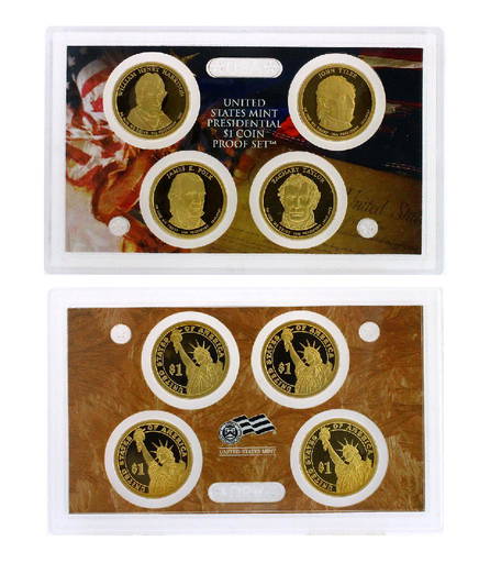 Rare 2009 Us Mint Presidential $1 Coin Proof Set
