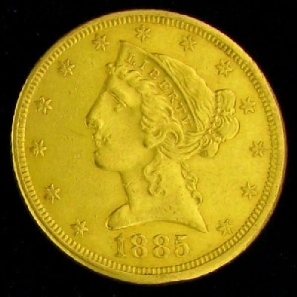 1885 $5 U.S. Liberty Head Type Gold Coin - Investment - Sep 13, 2009 ...
