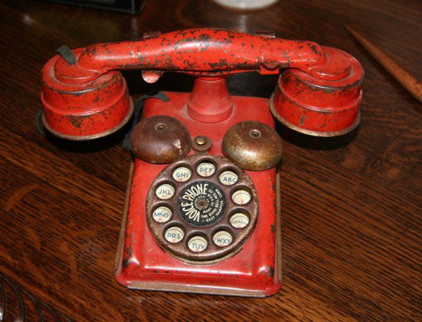 Antique Toy Telephone