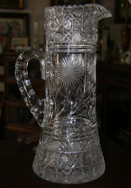 Cut Glass Pitcher