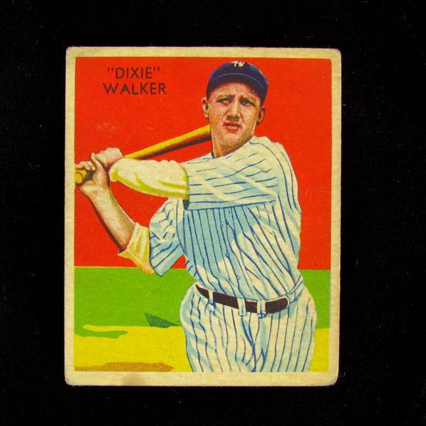 Dixie Walker #12 BP $20-$100 Green Dia. Baseball Card