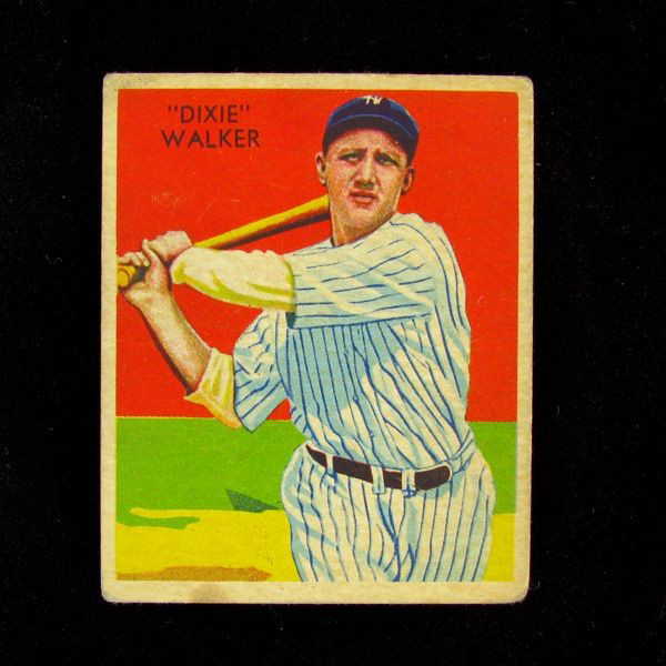 Dixie Walker #12 BP $20-$100 Green Dia. Baseball Card