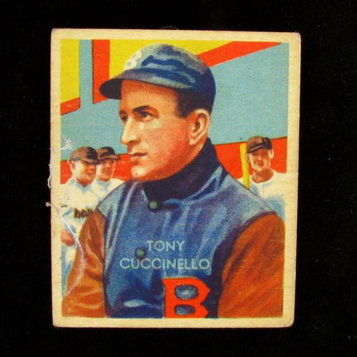 Tony Cuccinello #55bp $20 100 Green Dia Baseball Card