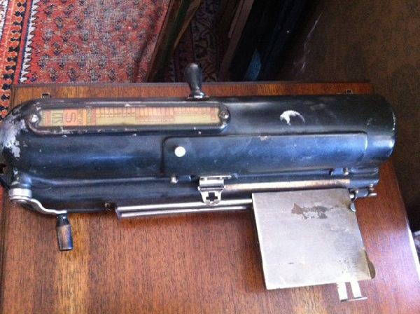 Antique Check Writer