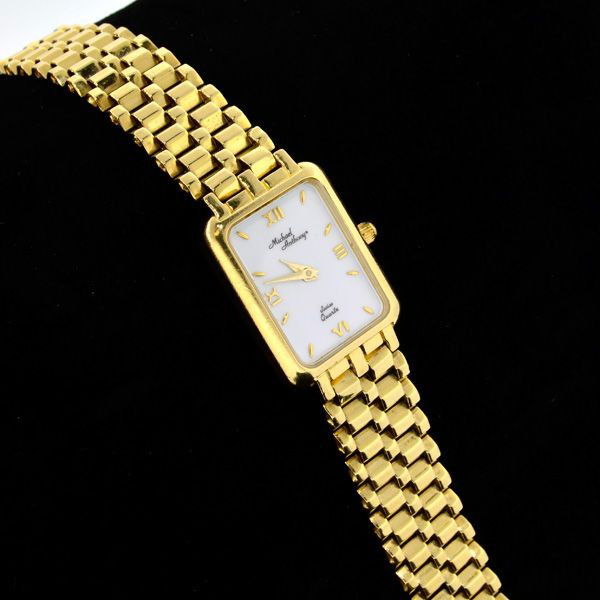 APP: 7.6k 14kt Gold, Michael Anthony Swiss Quartz Watch