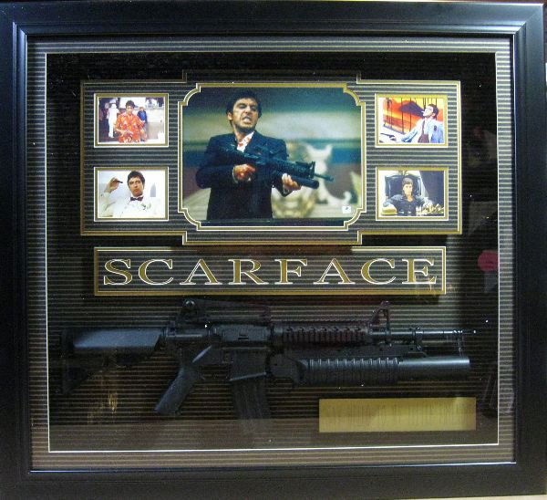Scarface w/Gun - Al Pacino - Authentic Signature