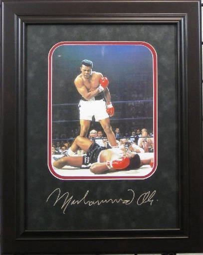 Muhammad Ali - Plate Signature - Apr 07, 2012 | GovernmentAuction in CA