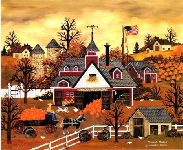 Jane Wooster Scott Vibrant Vistas Print, Limited Edn