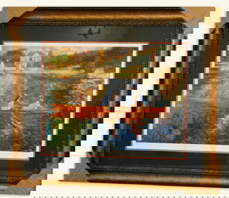 Framed & Numbered Dan Brewer Buffler